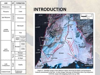 Lithostratigraphy and Depositional History of Part of the Midyan Region ...