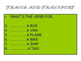 Mid year test vocabulary practice | PPT