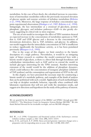 Building kinetic model of Trehalose | PDF