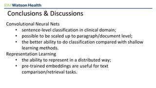 Medical Text Classification using Convolutional Neural Network | PPTX