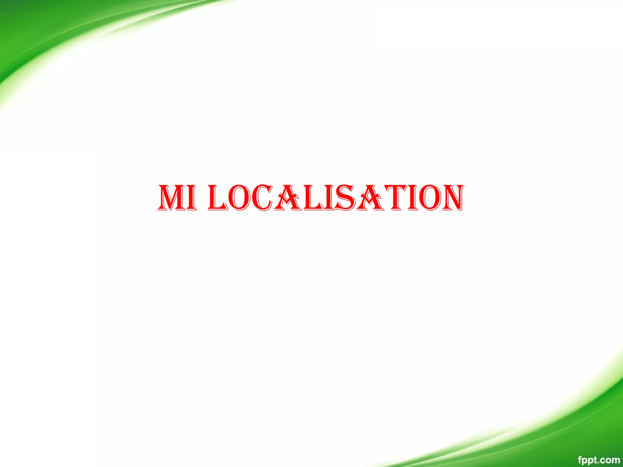 Myocardial infarction (MI) ecg localisation | PPT