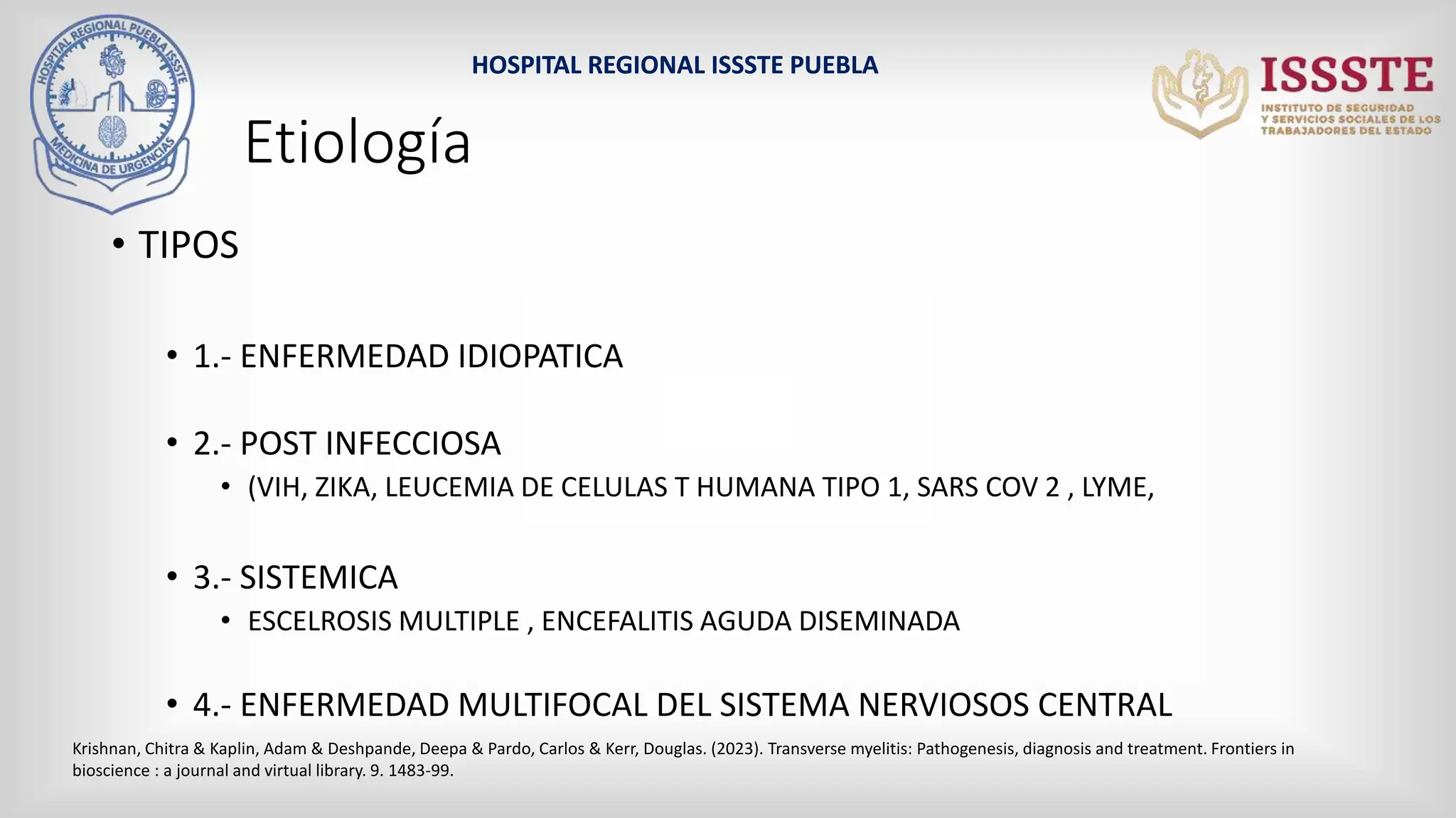 Mielitis transversa diagnóstico tratamiento | PPTX