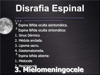 Mielomeningocele expo | PDF