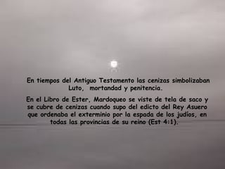 Miercoles de ceniza | PPS