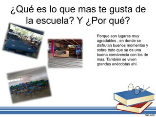 Mi escuela | PPT