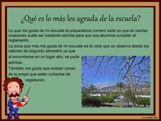 Mi escuela y yo | PPTX