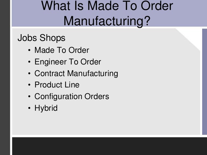 MIE Solutions Presenting Estimating Made to Order Manufacturing