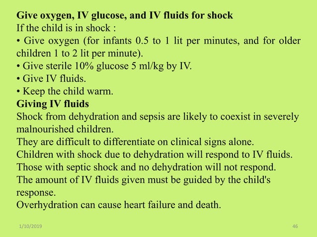 Management Guidelines of Severe Acute Malnutrition SAM in Pediatrics ...