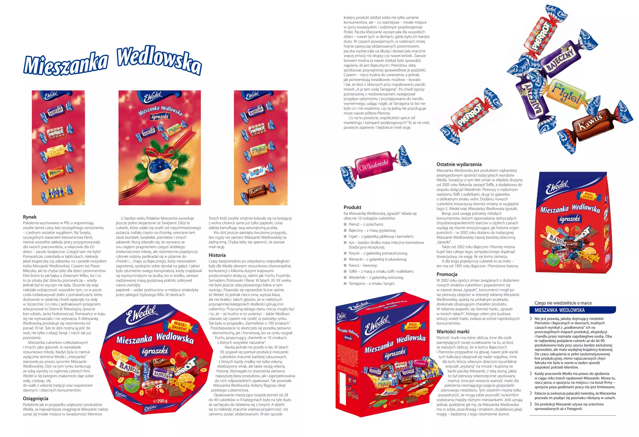 Case study marki Mieszanka Wedlowska z Albumu Superbrands Polska 2005 | PDF