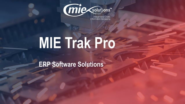 MIE Trak Pro Introduction | PPTX | Computer Software and Applications ...