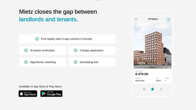 Mietz Pitch Deck | PDF