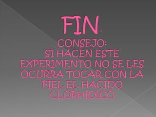 Mi experimento | PPT
