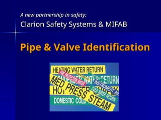 Process Piping and Valve Identification. | PPT
