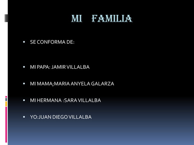 Mi familia | PPT
