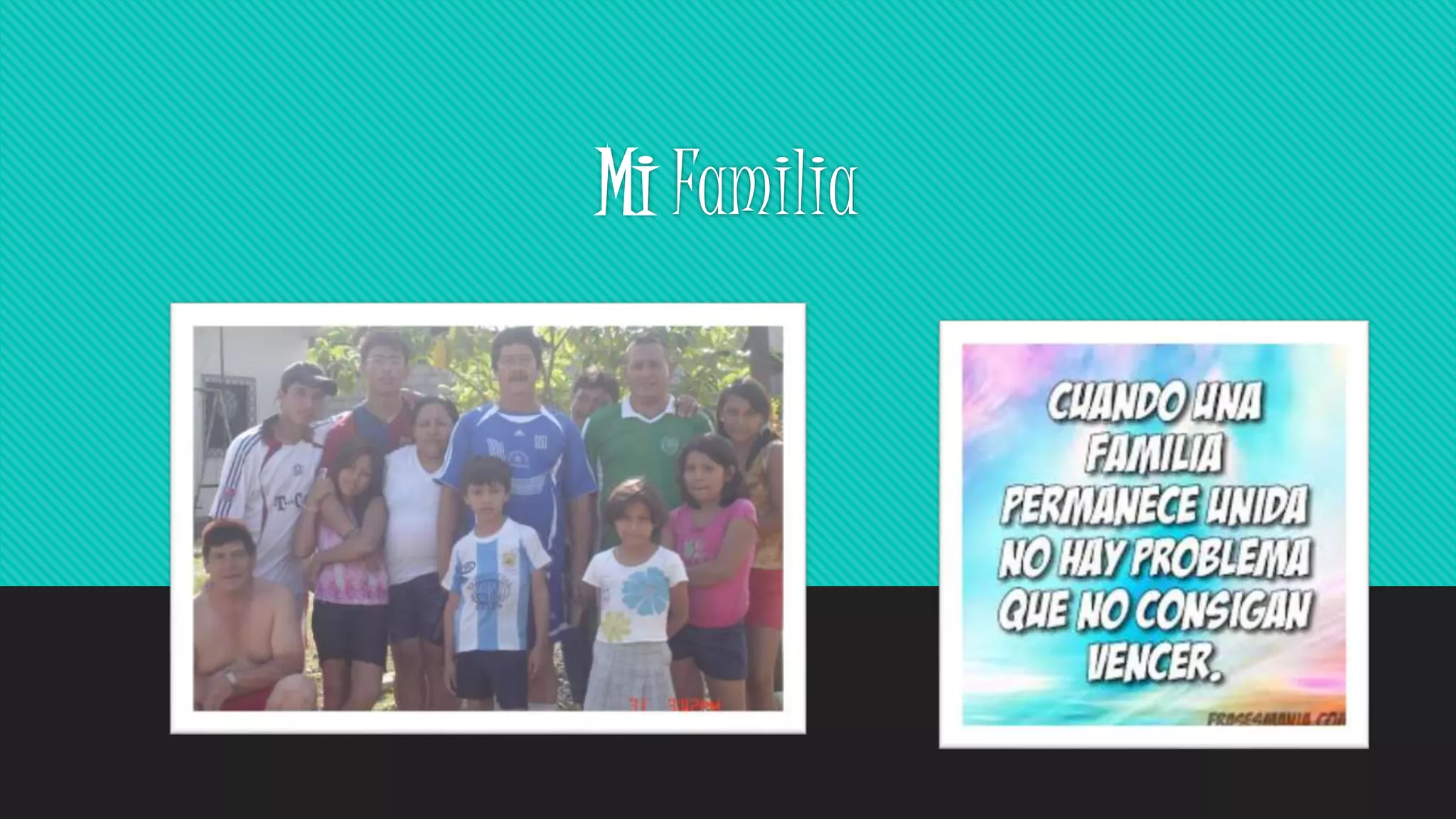 Mi familia | PPTX