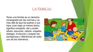 Mi familia | PPTX