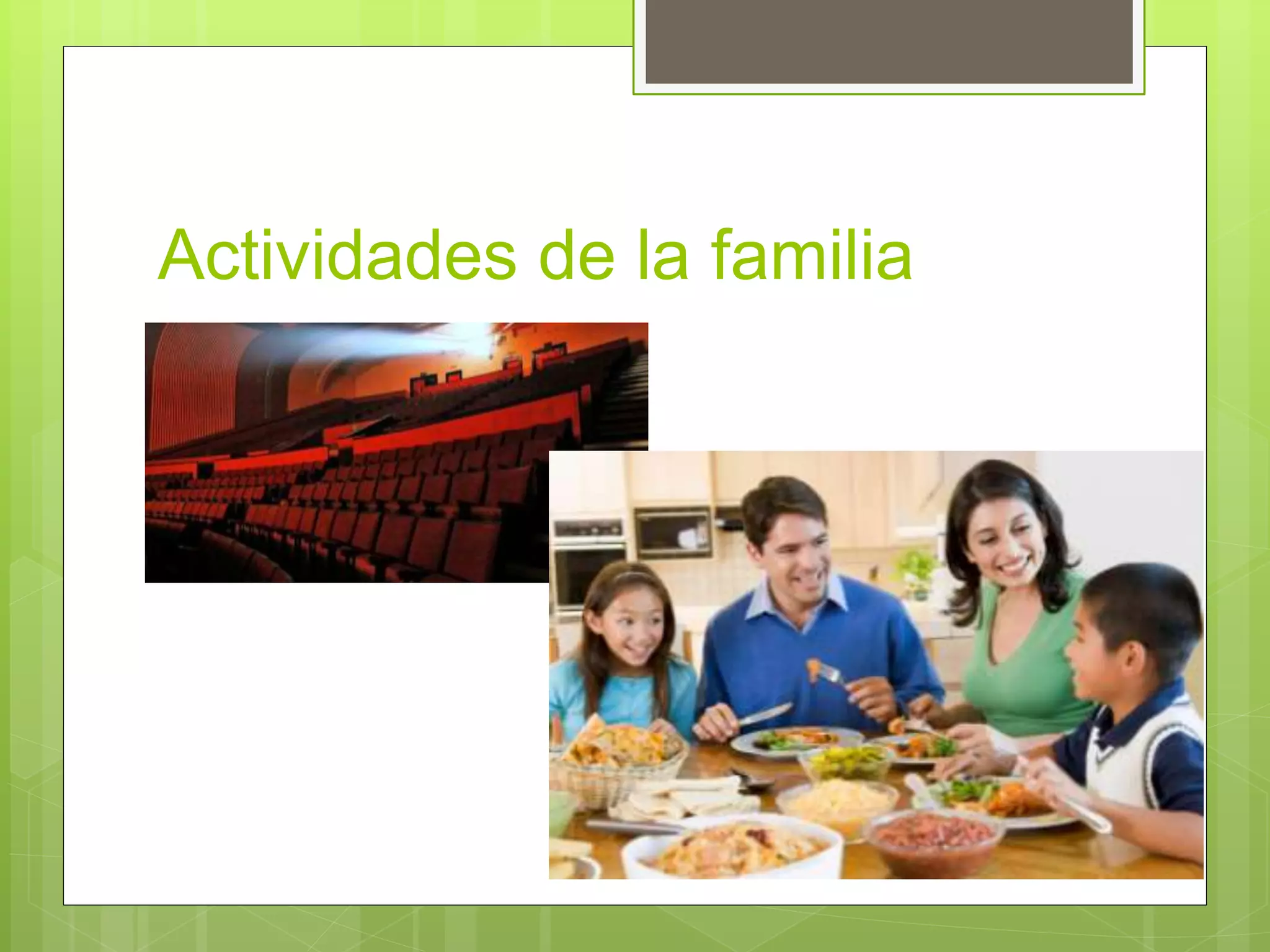 Mi familia presentacion | PPTX