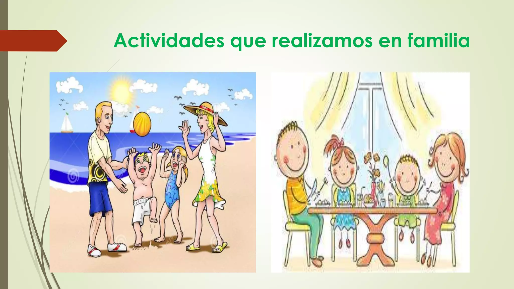 Mi familia y yo | PPTX | Education