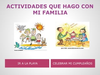 Mi familia y yo | PPTX