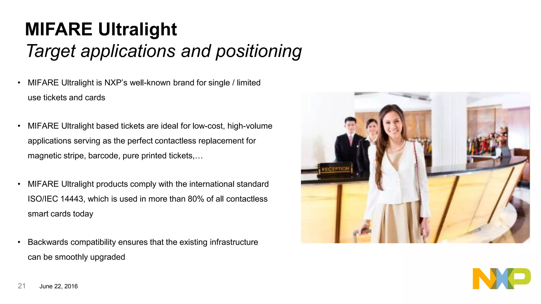 NXP MIFARE Webinar: Innovation Road Map: Present Improved- Future ...