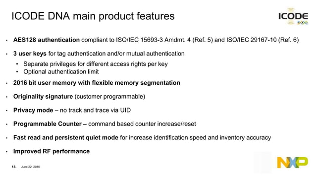 NXP MIFARE Webinar: Innovation Road Map: Present Improved- Future ...