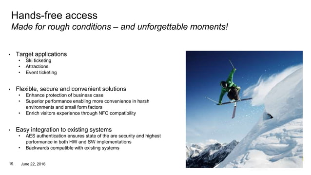 NXP MIFARE Webinar: Innovation Road Map: Present Improved- Future ...