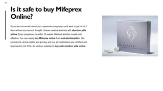 Mifeprex for early medical abortion | PPT
