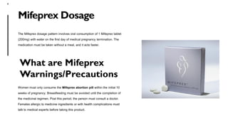 Mifeprex for early medical abortion | PPT