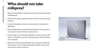 Mifeprex for early medical abortion | PPT