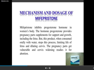 Mifepristone | PPTX