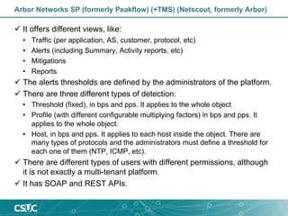Flow Monitoring Tools, What do we have, What do we need? | PPT