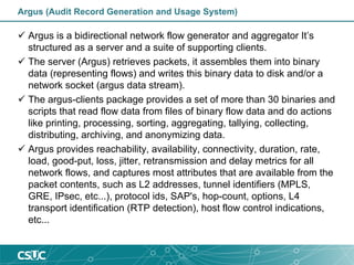 Flow Monitoring Tools, What do we have, What do we need? | PPT