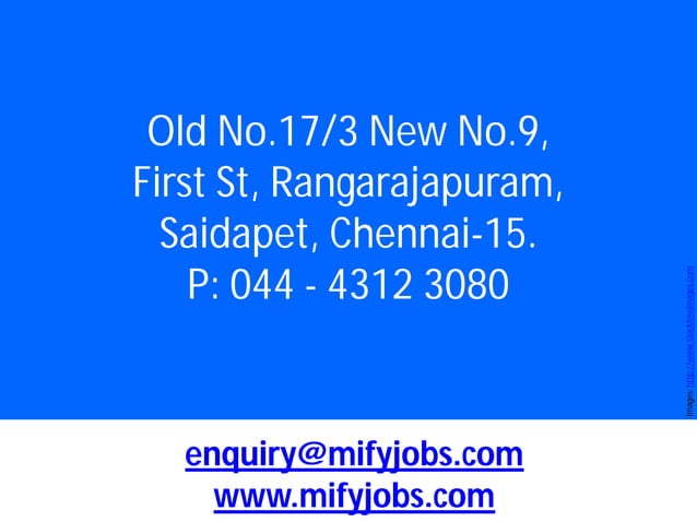 Mify Jobs Profile | PDF