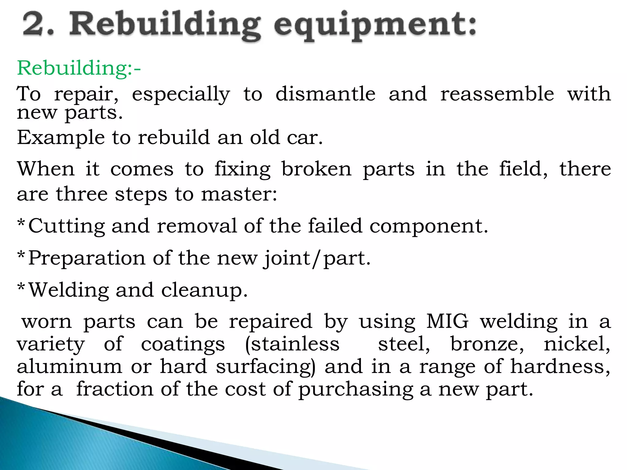 Gas Metal Arc Welding" (or GMAW). | PPTX