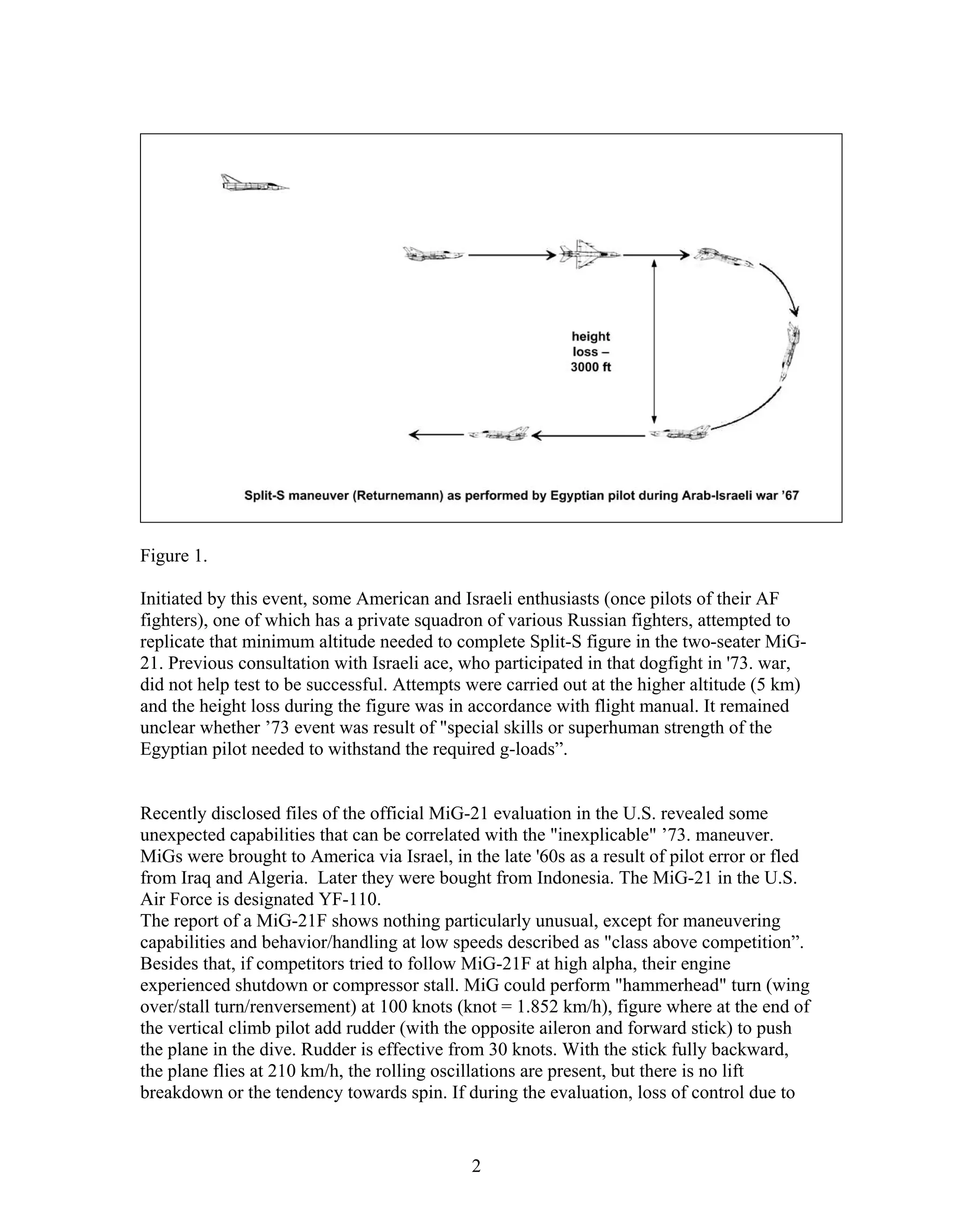 Mig-21and fighter maneuverability in today's terms | PDF