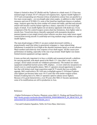 Mig-21and fighter maneuverability in today's terms | PDF