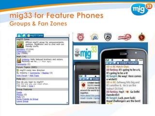 Mig33 in India | PPTX