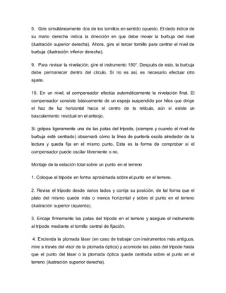 Migdaly Rivera generalidades de topografia | DOCX