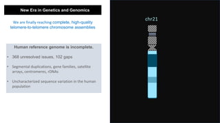 Telomere-to-telomere assembly of a complete human chromosomes | PPTX