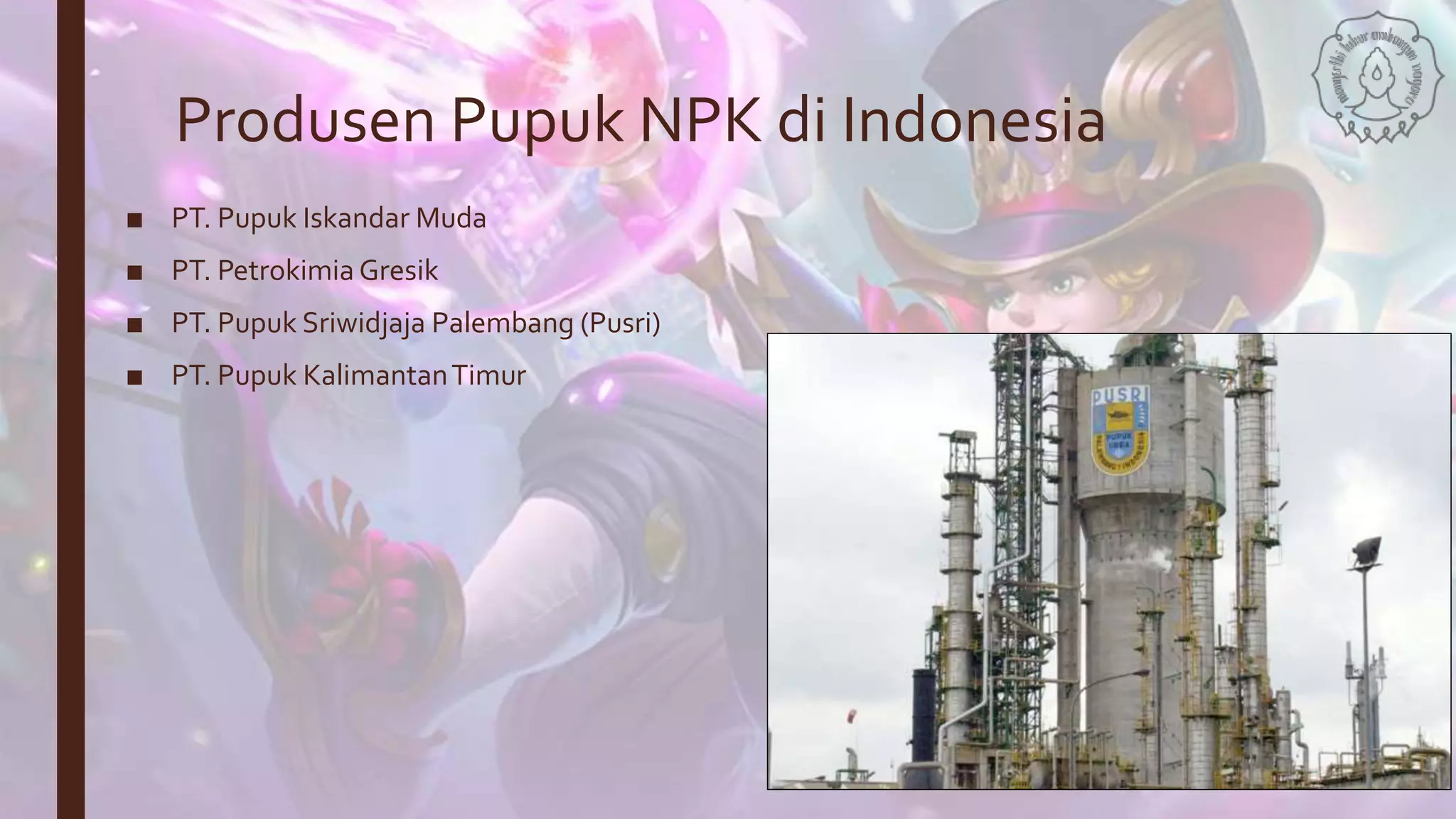 Produksi Pupuk NPK | PPTX