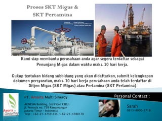 SKT Migas & SKT Pertamina | PPT
