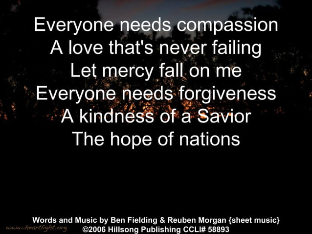 Mighty To Save | PPT