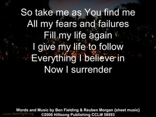 Mighty To Save | PPT