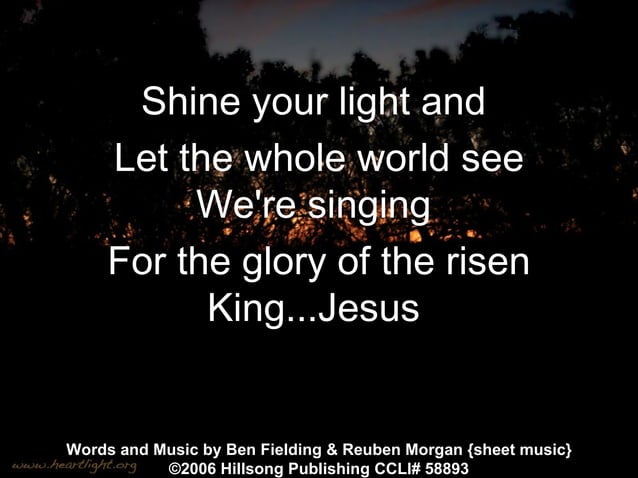 Mighty To Save | PPT