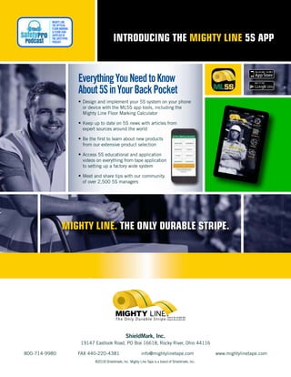 Mighty Line Safety Floor Tape Catalog - 2018 | PDF