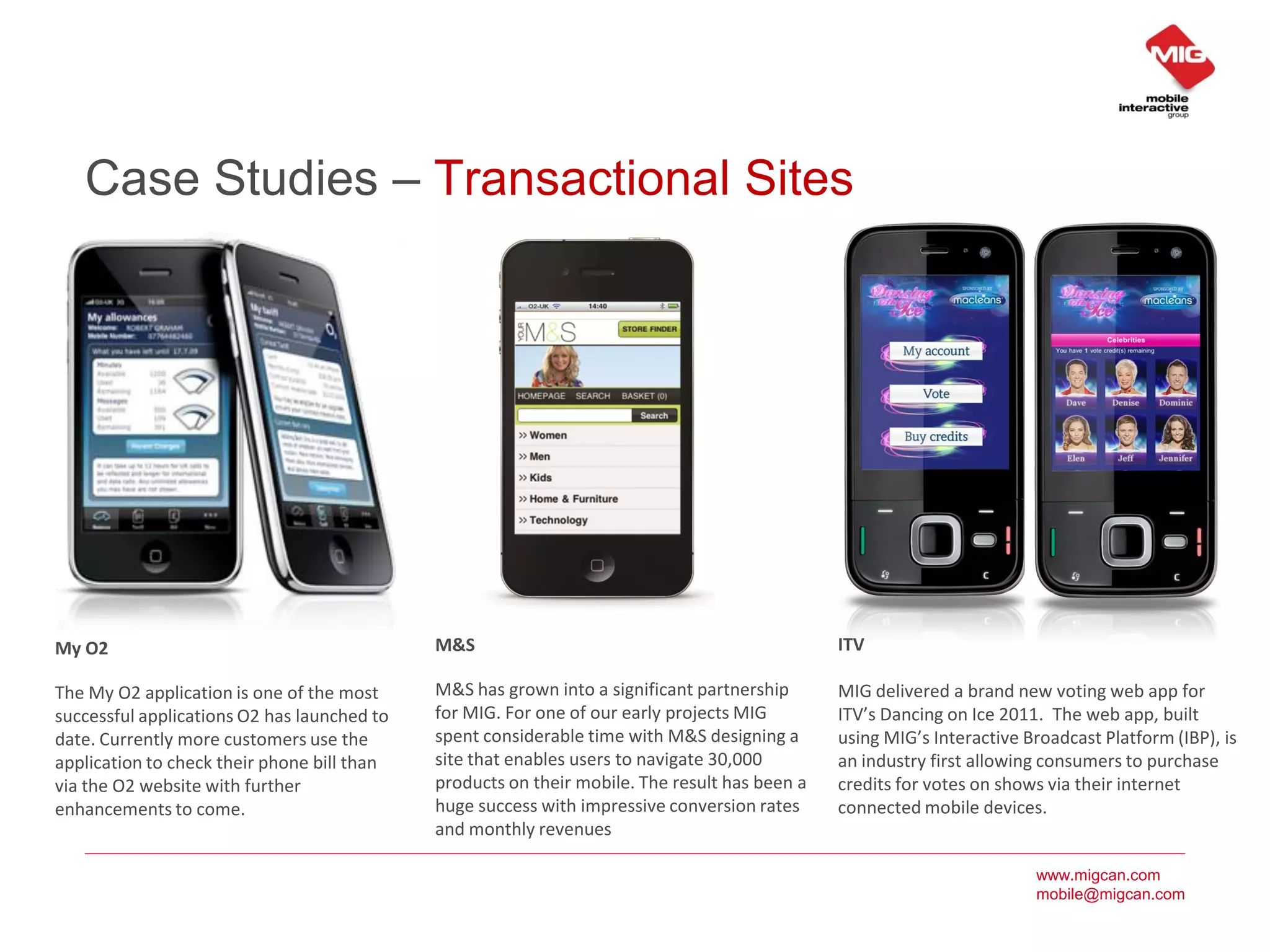 MIG Company Overview | PDF