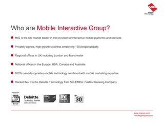 MIG Company Overview | PDF