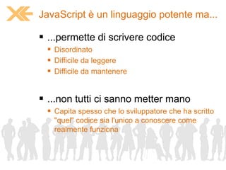 Migliora il tuo codice con knockout.js