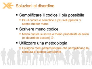 Migliora il tuo codice con knockout.js