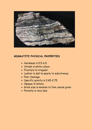 Migmatite Rock